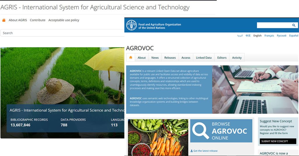 Enhancing agricultural research with FAO’s AGRIS and AGROVOC programs ...